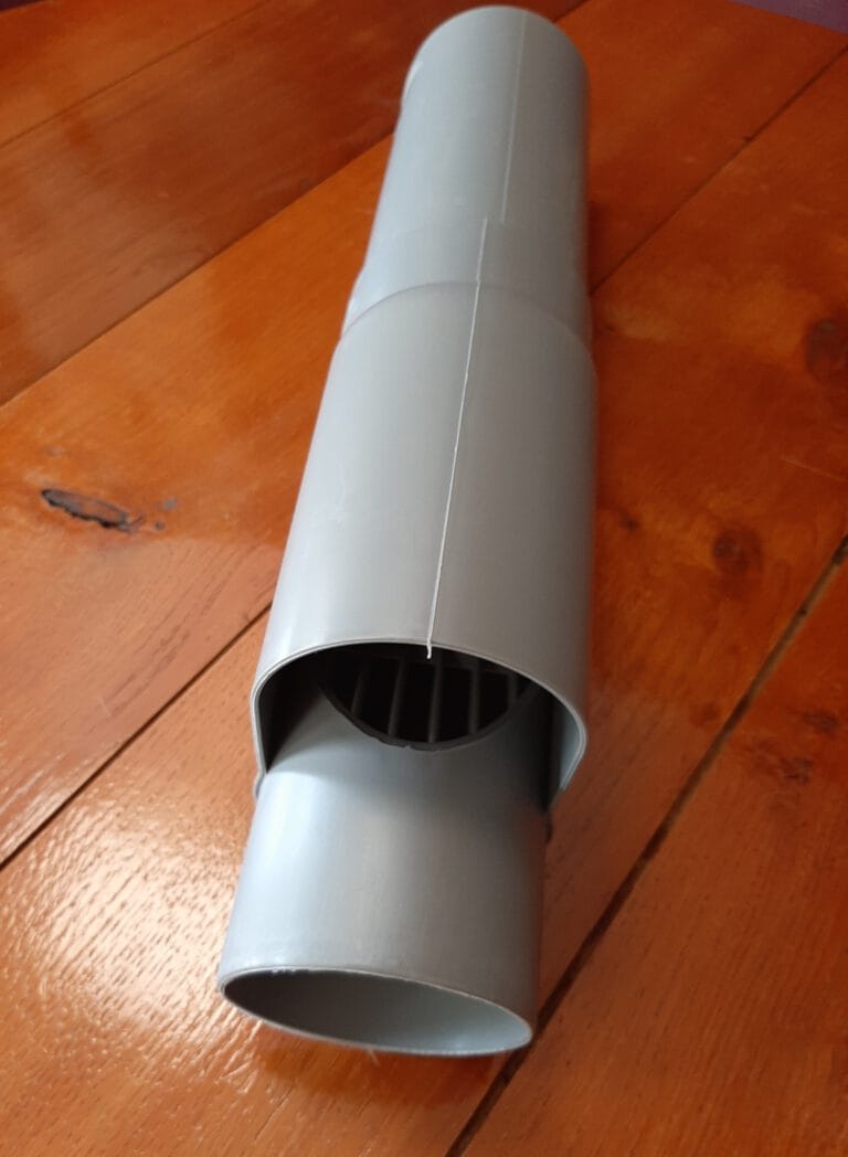Bladscheider PVC van Wavin - rondomton.nl